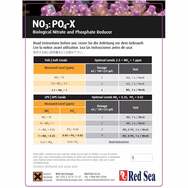 Red Sea No3 Po4-x 100ml | The WaterZoo | Tropical fish | marine fish & aquariums